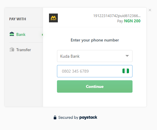 HOW TO DEPOSIT USING KUDA APP FROM YOUR BROWSER – MSport