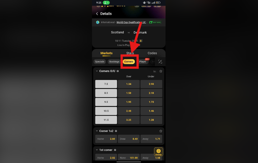 Corner Range: Meaning and How to Play – MSport